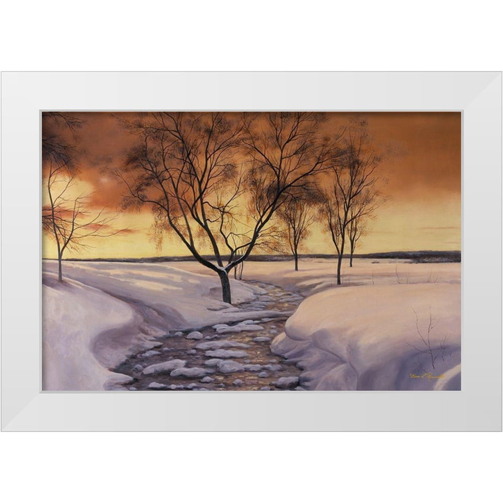 Romanello, Diane 14x11 White Modern Wood Framed Museum Art Print Titled ...