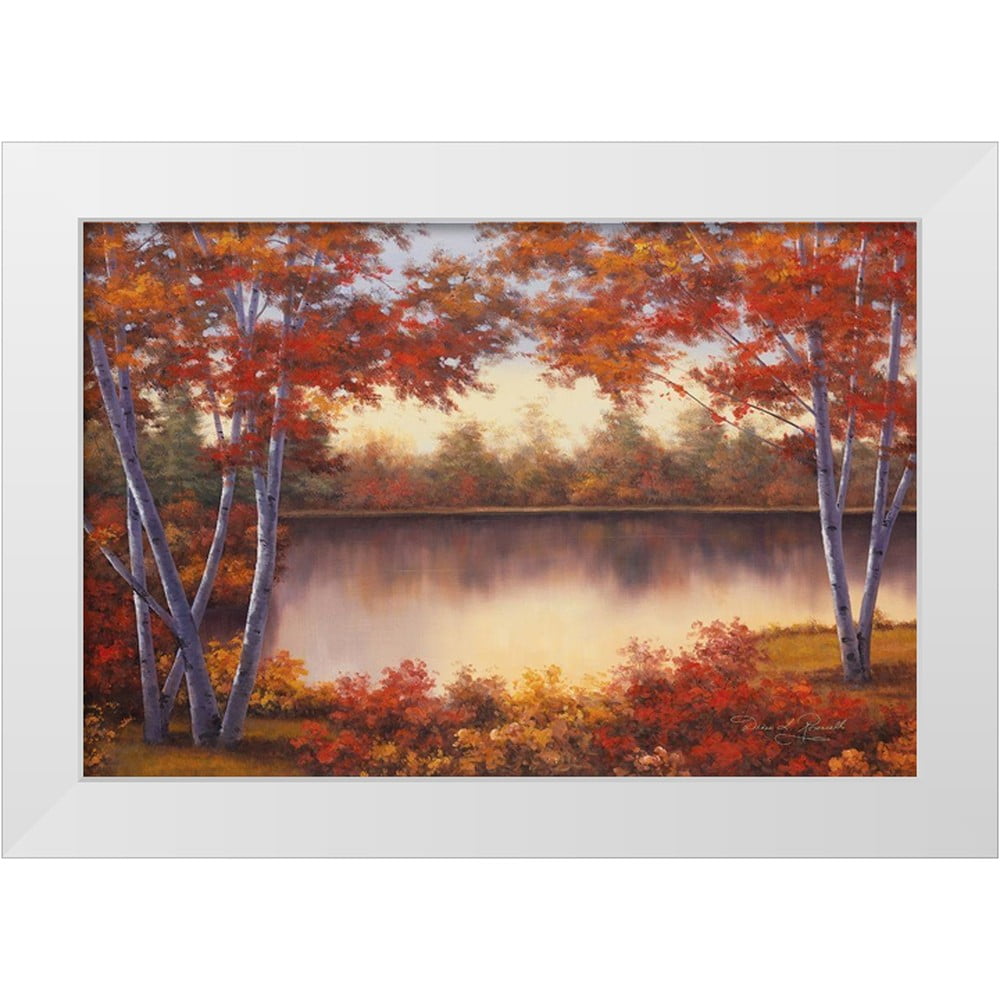 Romanello, Diane 18x13 White Modern Wood Framed Museum Art Print Titled ...