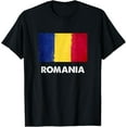 Romania flag Romanian T-Shirt - Walmart.com