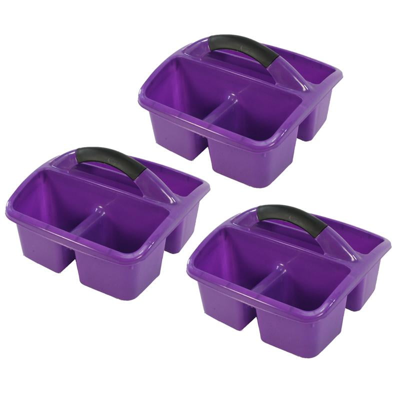 Romanoff Deluxe Small Utility Caddy, Purple, Pack of 3 - Walmart.com