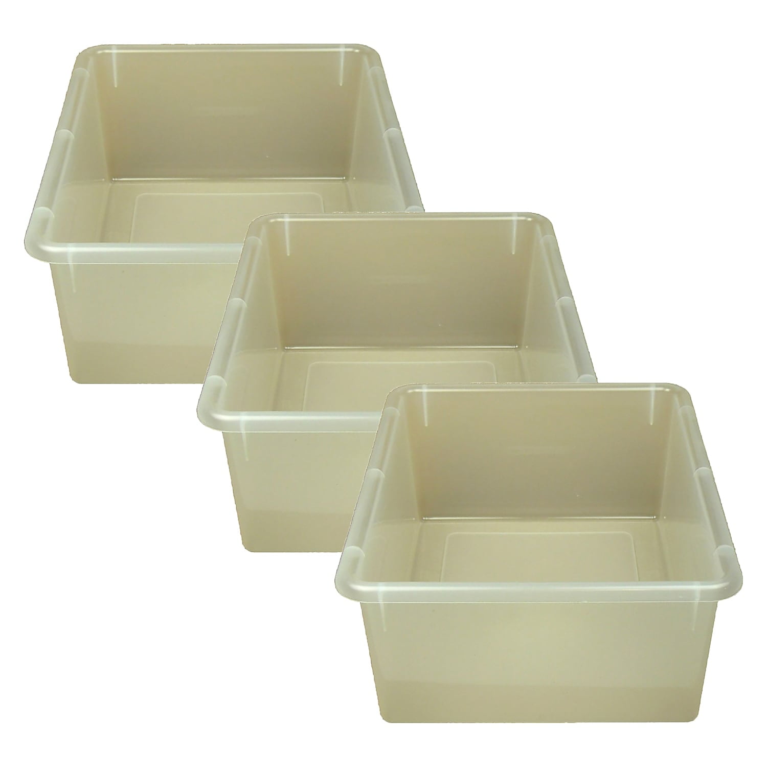 Romanoff Double Stowaway Tray Only, Clear, Pack of 3 - Walmart.com