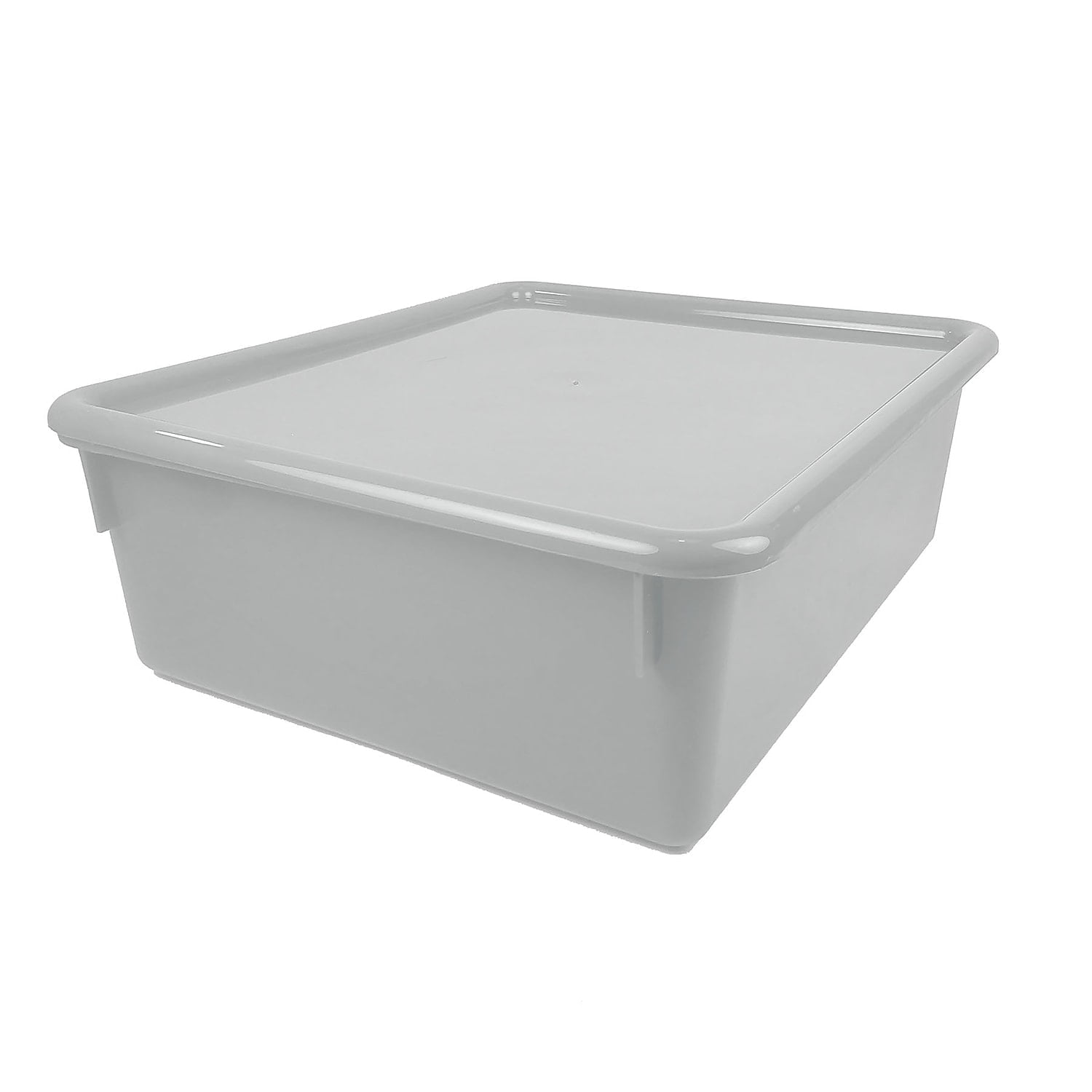 Romanoff Double Stowaway Tray with Lid, White - Walmart.com