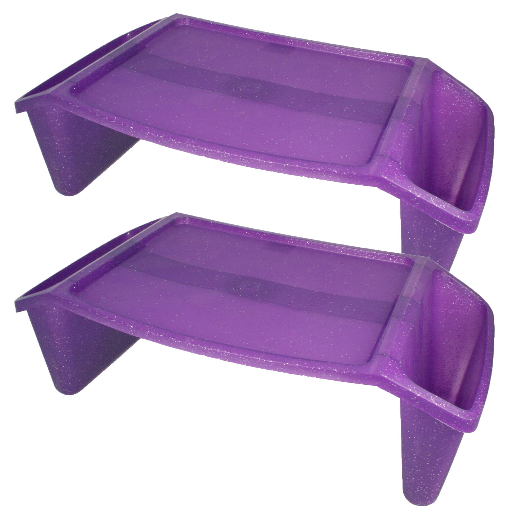 Romanoff Lap Tray , Purple Sparkle, Pack of 2 - Walmart.com