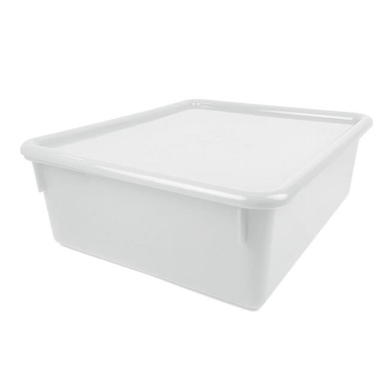 Romanoff Products ROM13020 Double Stowaway Tray with Lid, Clear ...