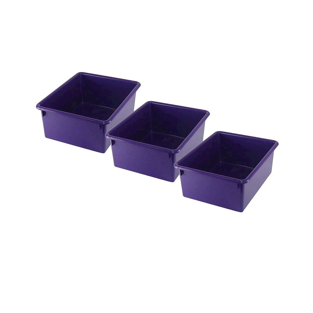 Romanoff Stowaway 5" Letter Box no Lid, Purple, Pack of 3 - Walmart.com