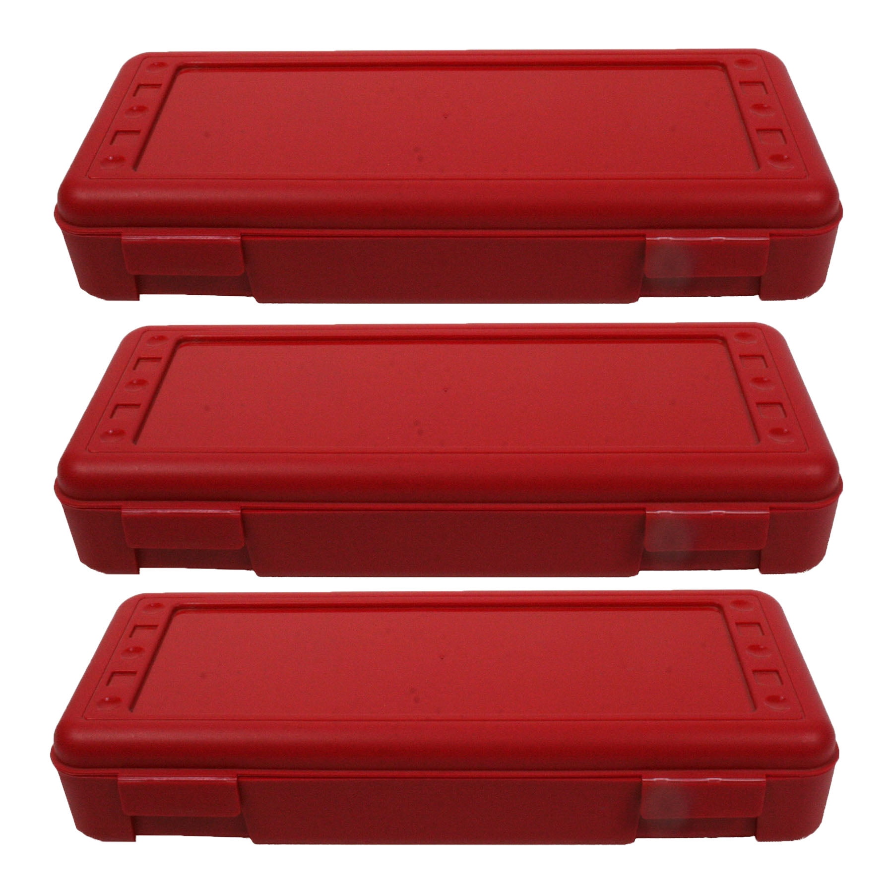 Romanoff Ruler Box, Red, Pack of 3 - Walmart.com