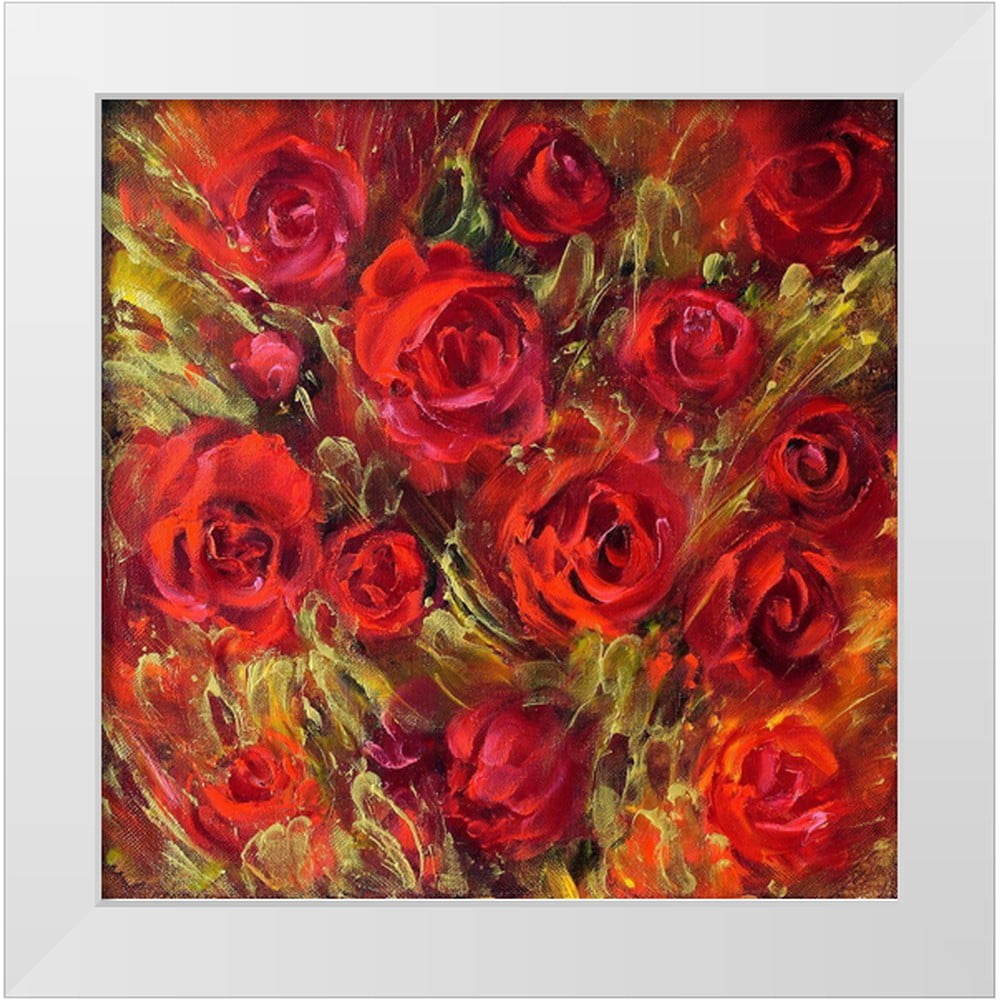 Romanov, Roman 12x12 White Modern Wood Framed Museum Art Print Titled ...