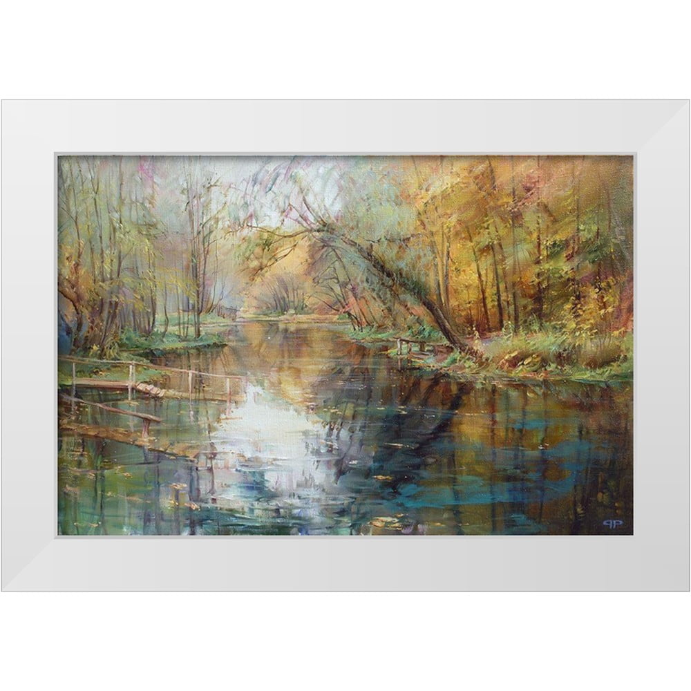 Romanov, Roman 14x11 White Modern Wood Framed Museum Art Print Titled ...