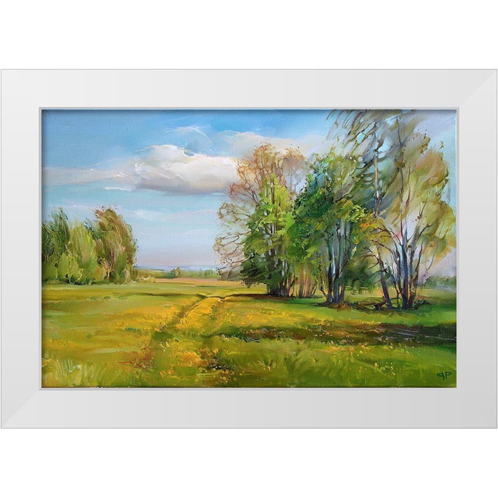 Romanov, Roman 24x17 White Modern Wood Framed Museum Art Print Titled ...
