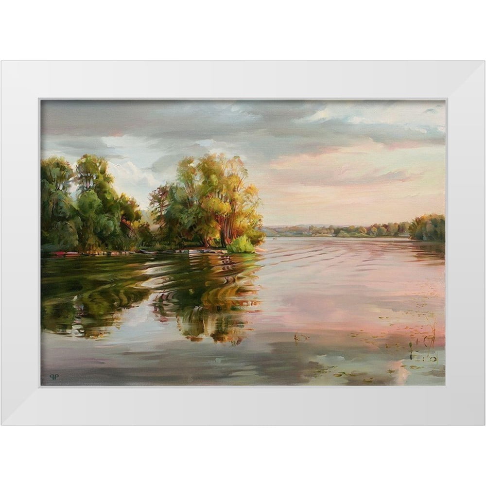 Romanov, Roman 24x18 White Modern Wood Framed Museum Art Print Titled ...