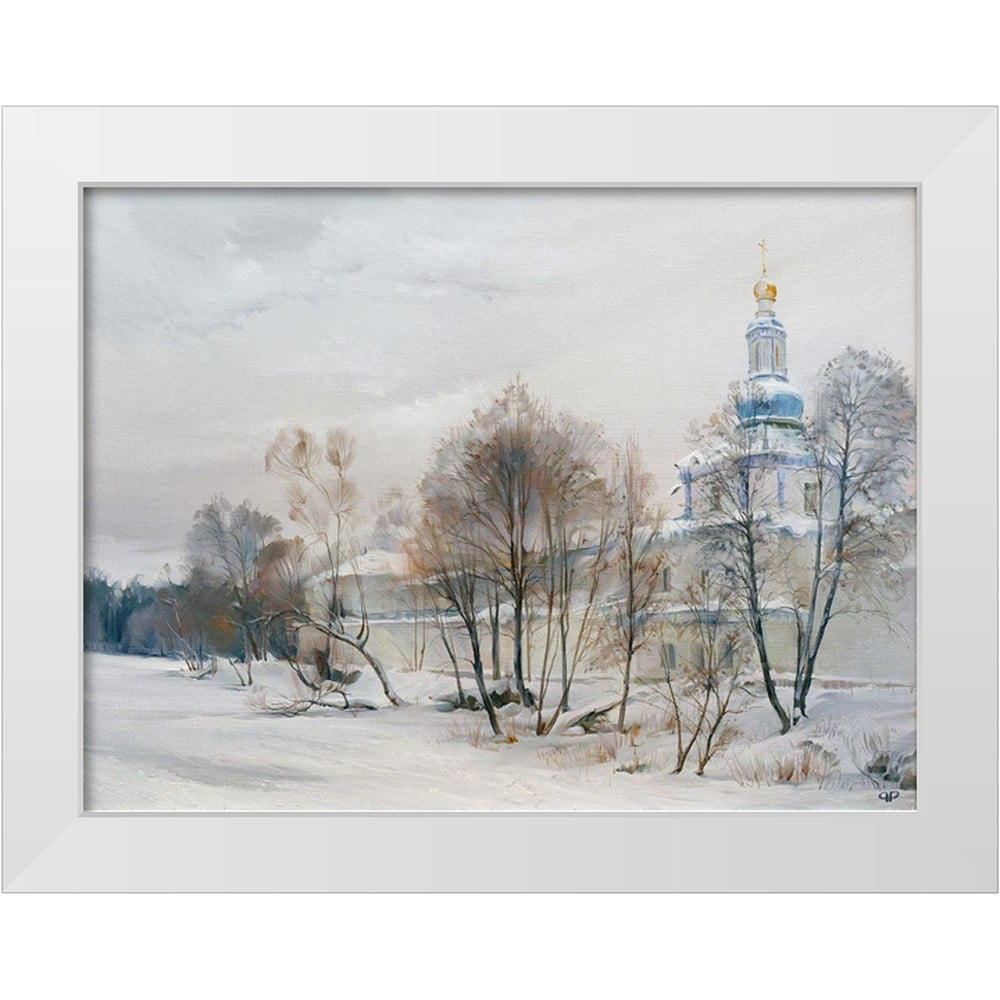 Romanov, Roman 24x19 White Modern Wood Framed Museum Art Print Titled ...