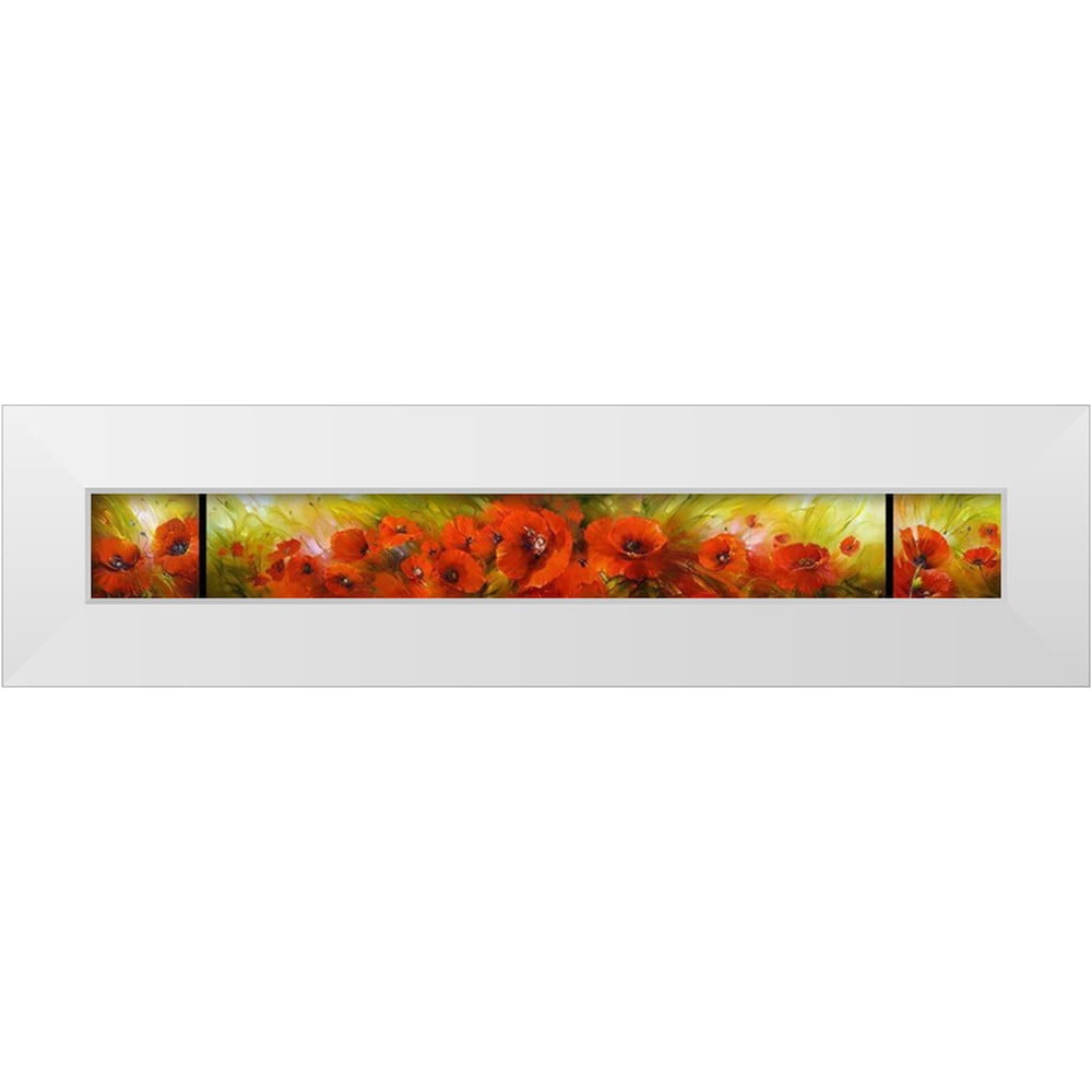 Romanov, Roman 24x6 White Modern Wood Framed Museum Art Print Titled ...