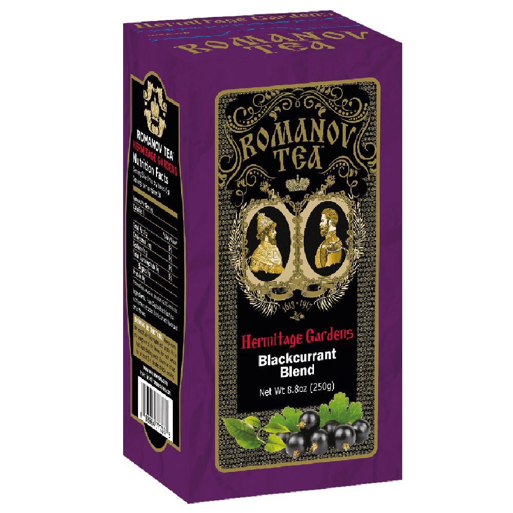 Romanov Tea | HERMITAGE GARDENS | 100% Pure Ceylon Black Leaf Tea ...