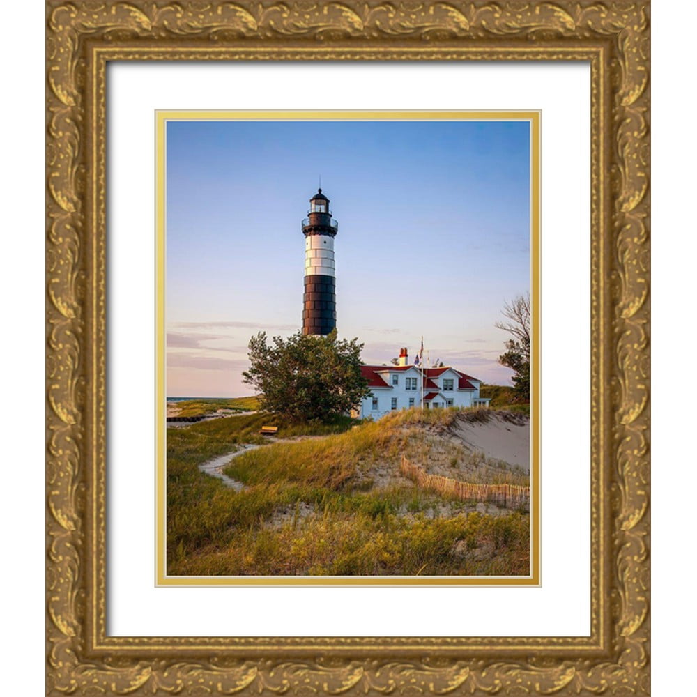 Romanowicz, Adam 20x24 Gold Ornate Wood Framed with Double Matting ...