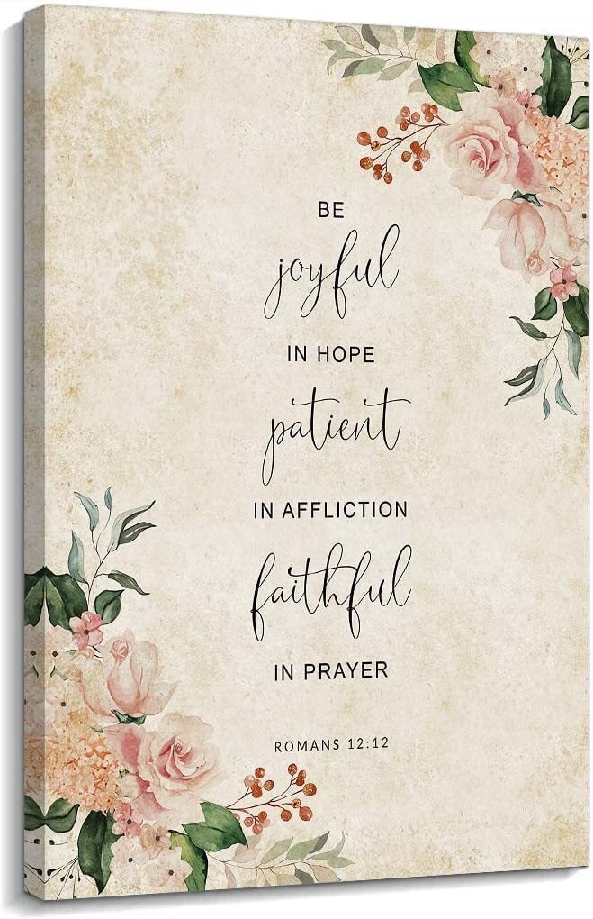 Romans 12 2 Bible Scripture Wall Art Bible Verse Poster for Bedroom ...