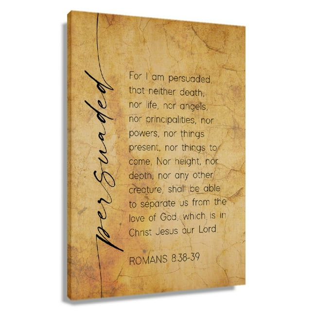 Romans 8 38-39 Bible Scripture Wall Art Bible Poster Pictures Prints on ...