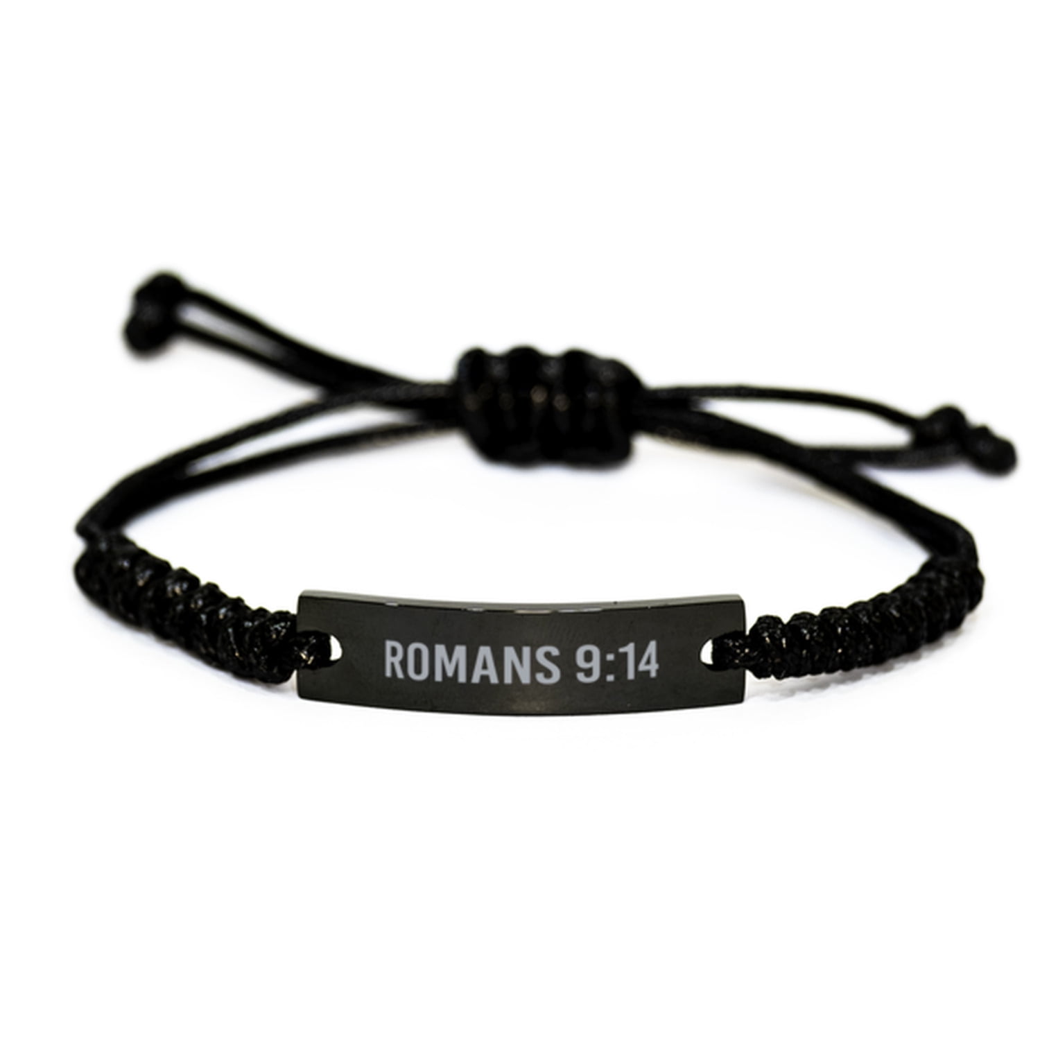Romans 9 14 Bracelet Romans 9:14 Gift Bible Verse Jewelry Stainless ...