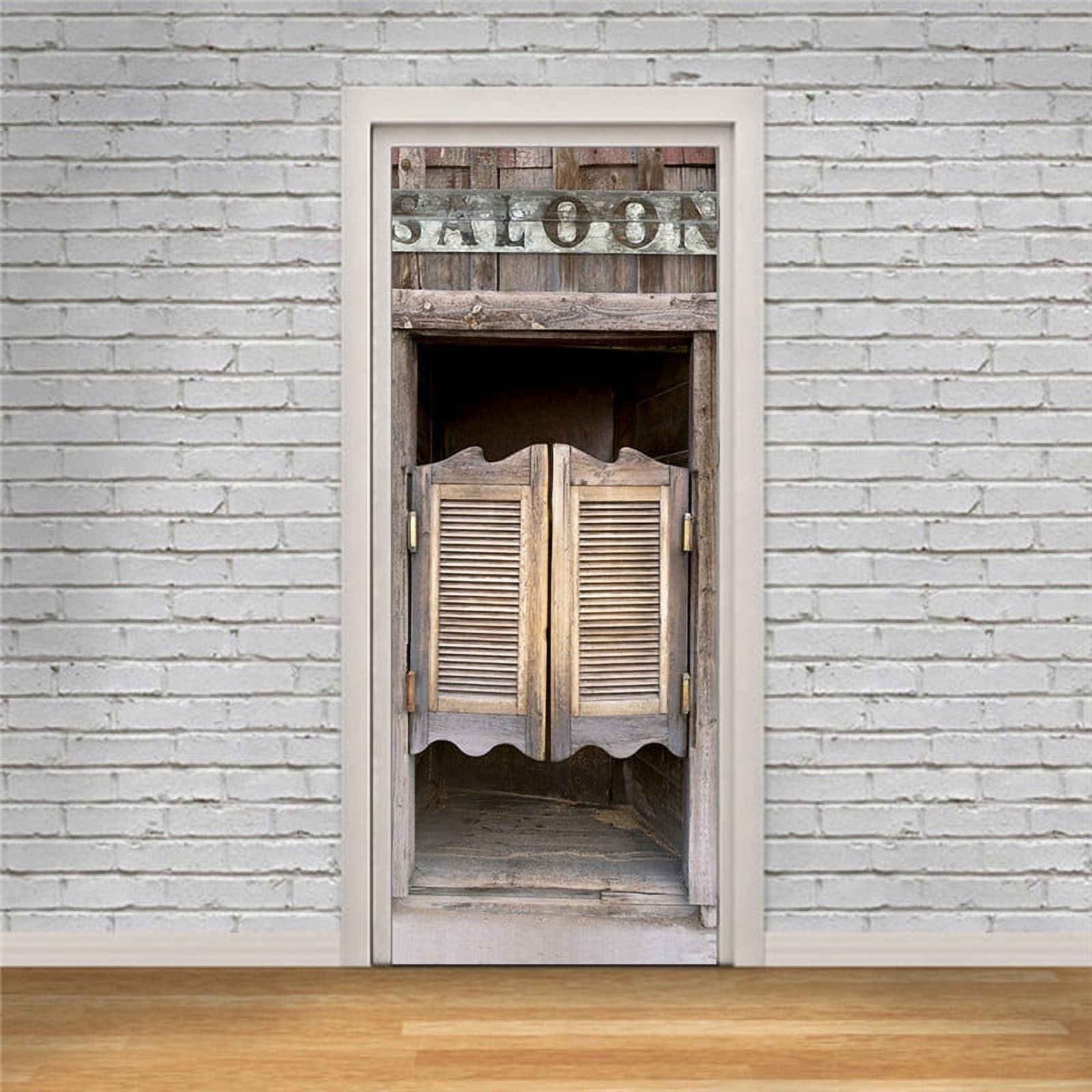 Romantic 3D Door Sticker Home Design Decor Wallpaper on the Doors Self ...