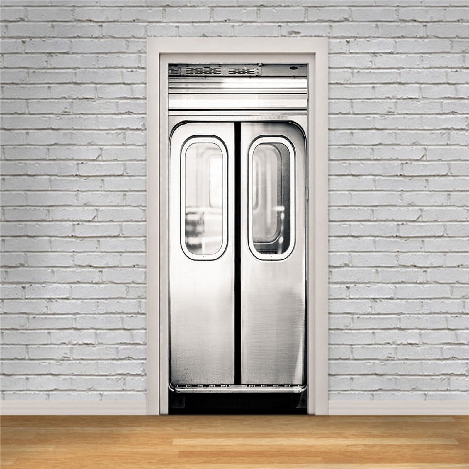 Romantic 3D Door Sticker Home Design Decor Wallpaper on the Doors Self ...