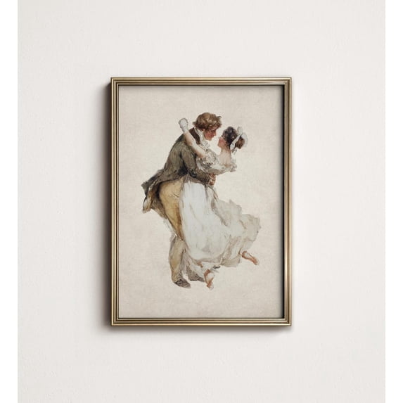 Romantic Ballroom Victorian Dance Poster, Unframed Size 8x12 - Walmart.com