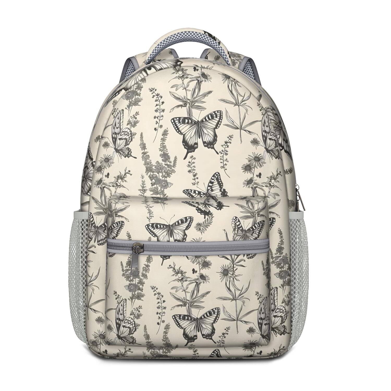 Romantic Butterfly Themed Waterproof Backpack - Ergonomic Spine Support ...