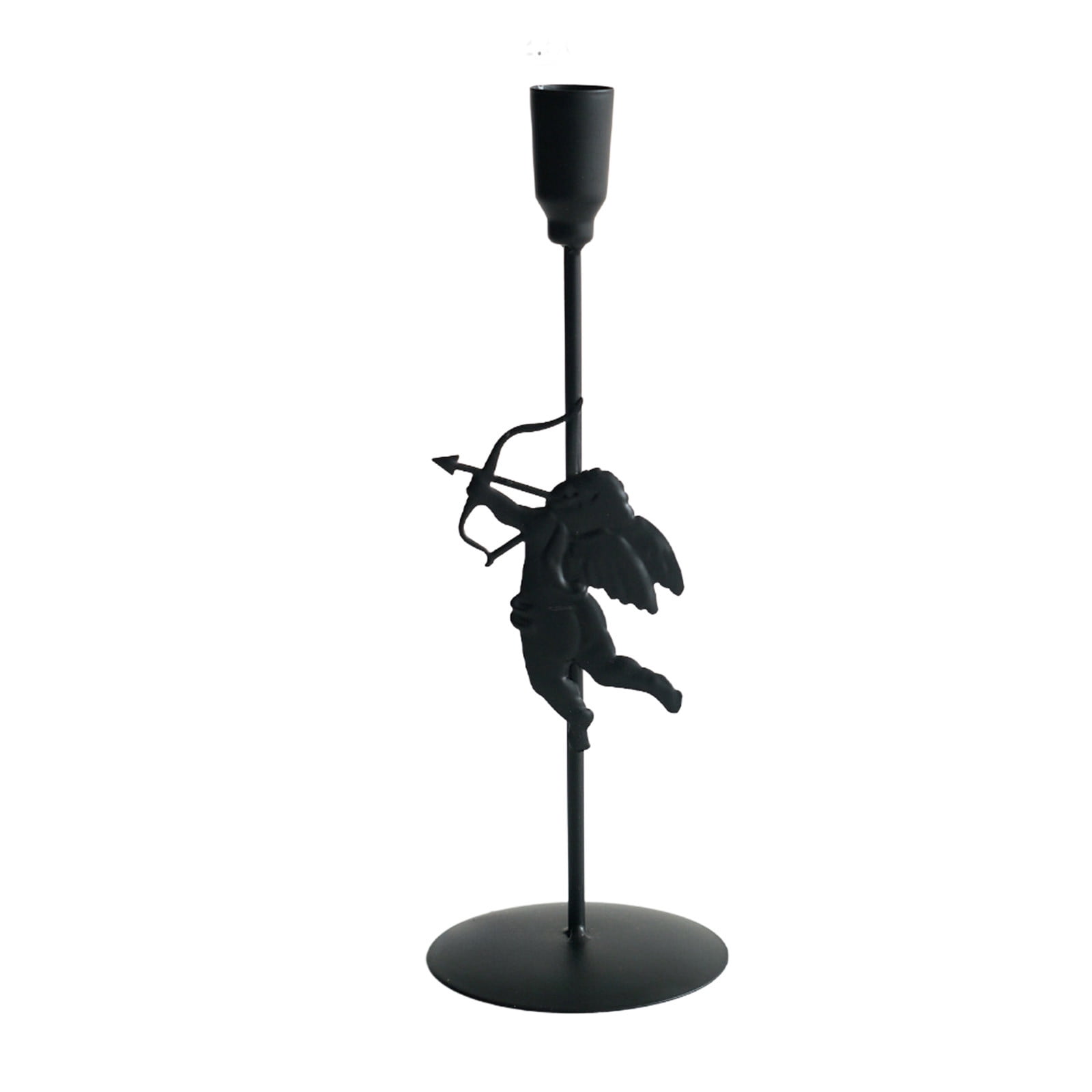 Romantic Cherub Design Candlestick Holder, Elegant Tall Candle Stand ...