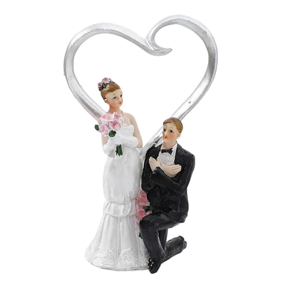 Romantic Couple Statue, Resin Princess Hug Proposal Figurine Valentine ...