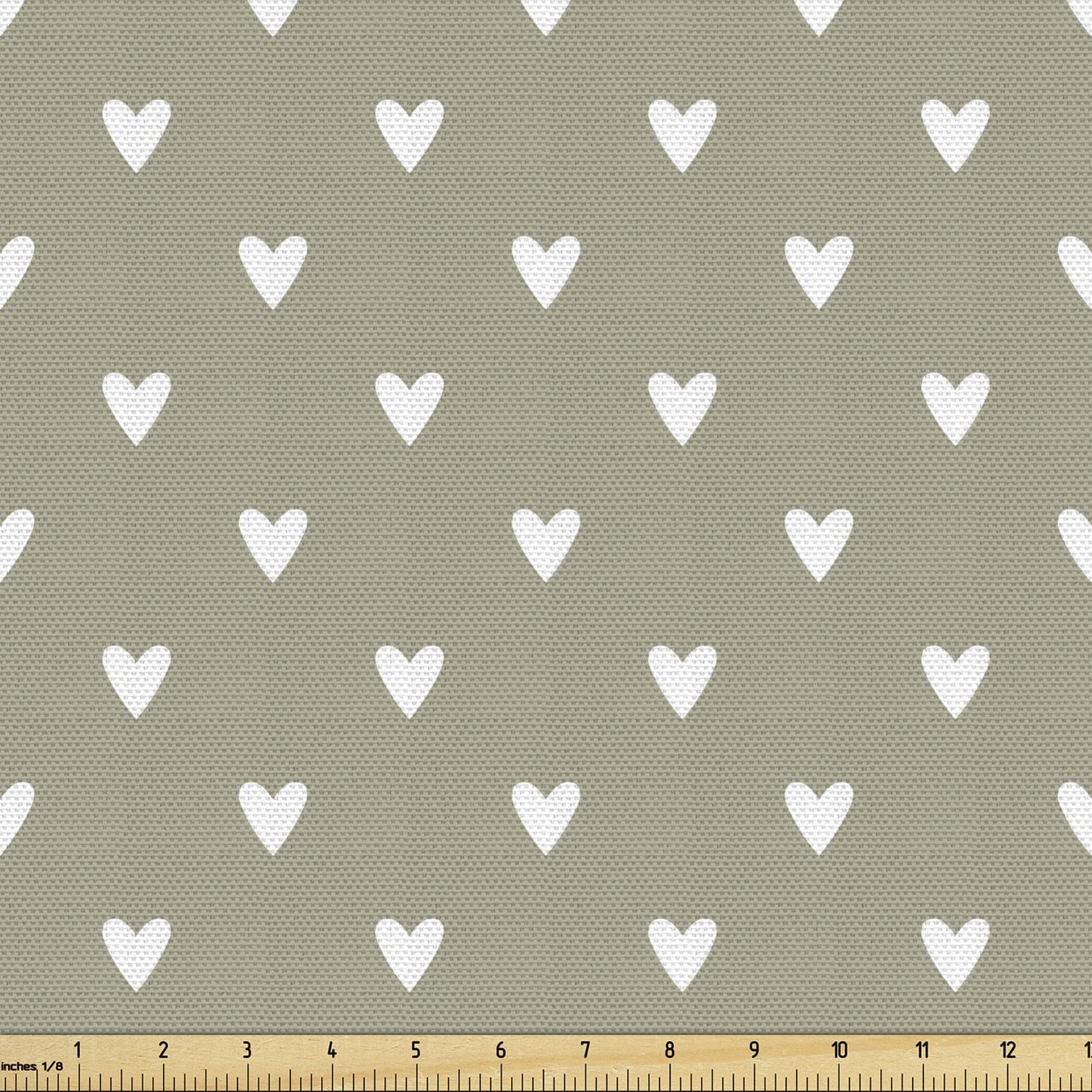 Romantic Fabric by the Yard, I Love You Theme Hearts Birthday ...