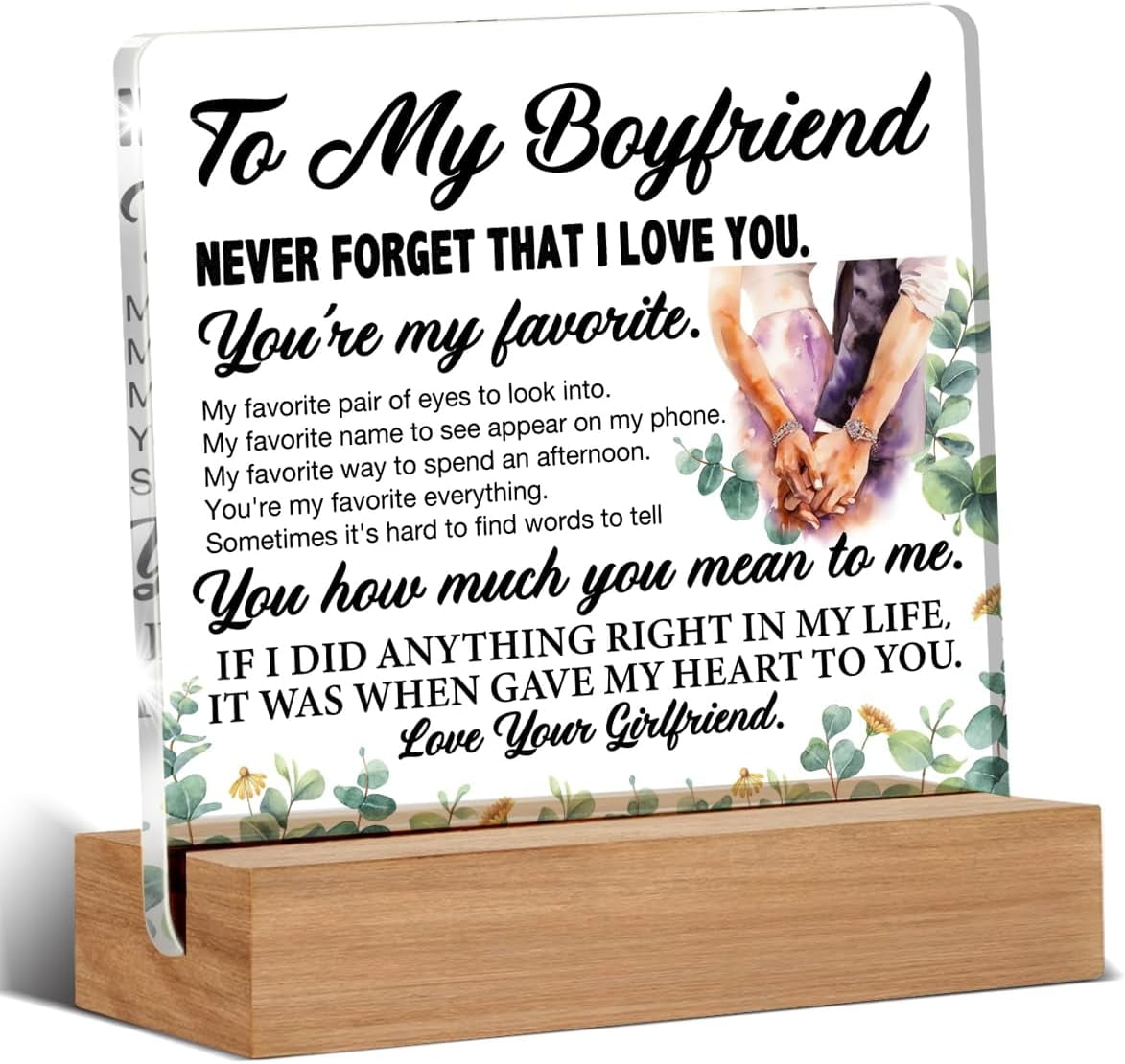 Romantic Gifts for Boyfriend Him - Boyfriend Gifts From Girlfriend ...