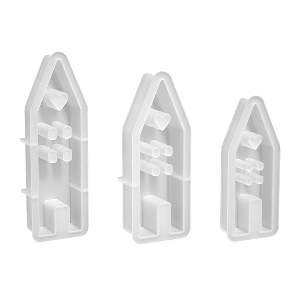 Romantic House Silicone Casting Soap Epoxy Resin Plaster Cake Diy ...