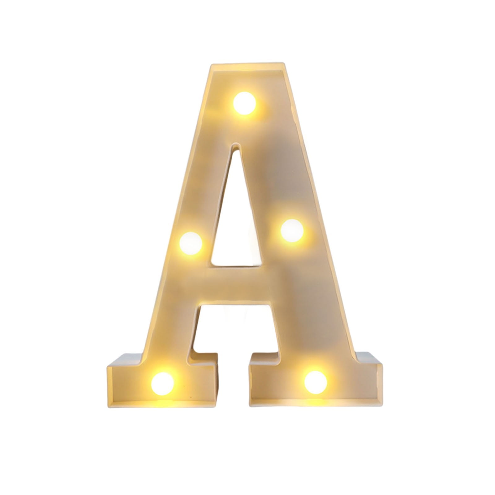 Romantic LED Letter Lights,Marquee-Style Illuminated Letters ...