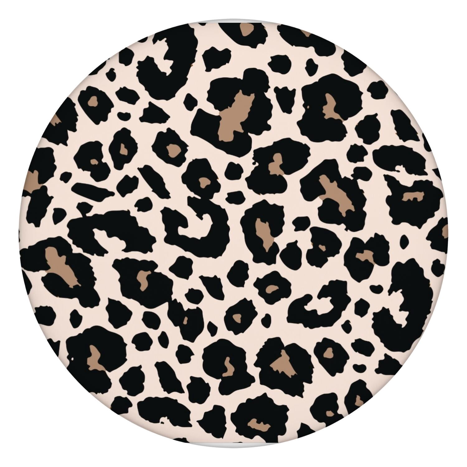 Romantic Leopard Tablecloth with Soft Animal Print, Abstract Spots ...