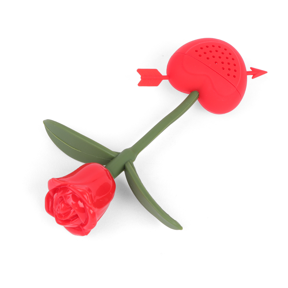 Food Grade, Romantic Design, Fun Tea Strainer for Aromatic Brewing Rose ...