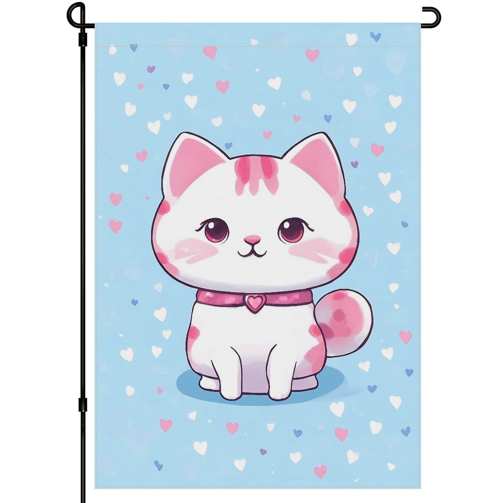 Romantic Valentine Flags for Porch Backyard Patio Outdoor Balcony Deco ...