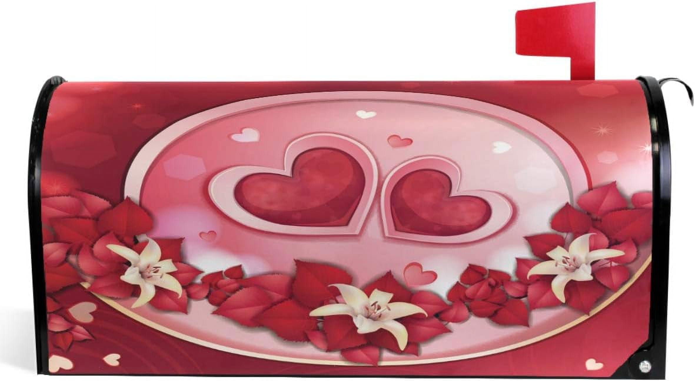 Romantic Valentine''s Day Mailbox Cover Mother''s Day Mailbox Covers ...