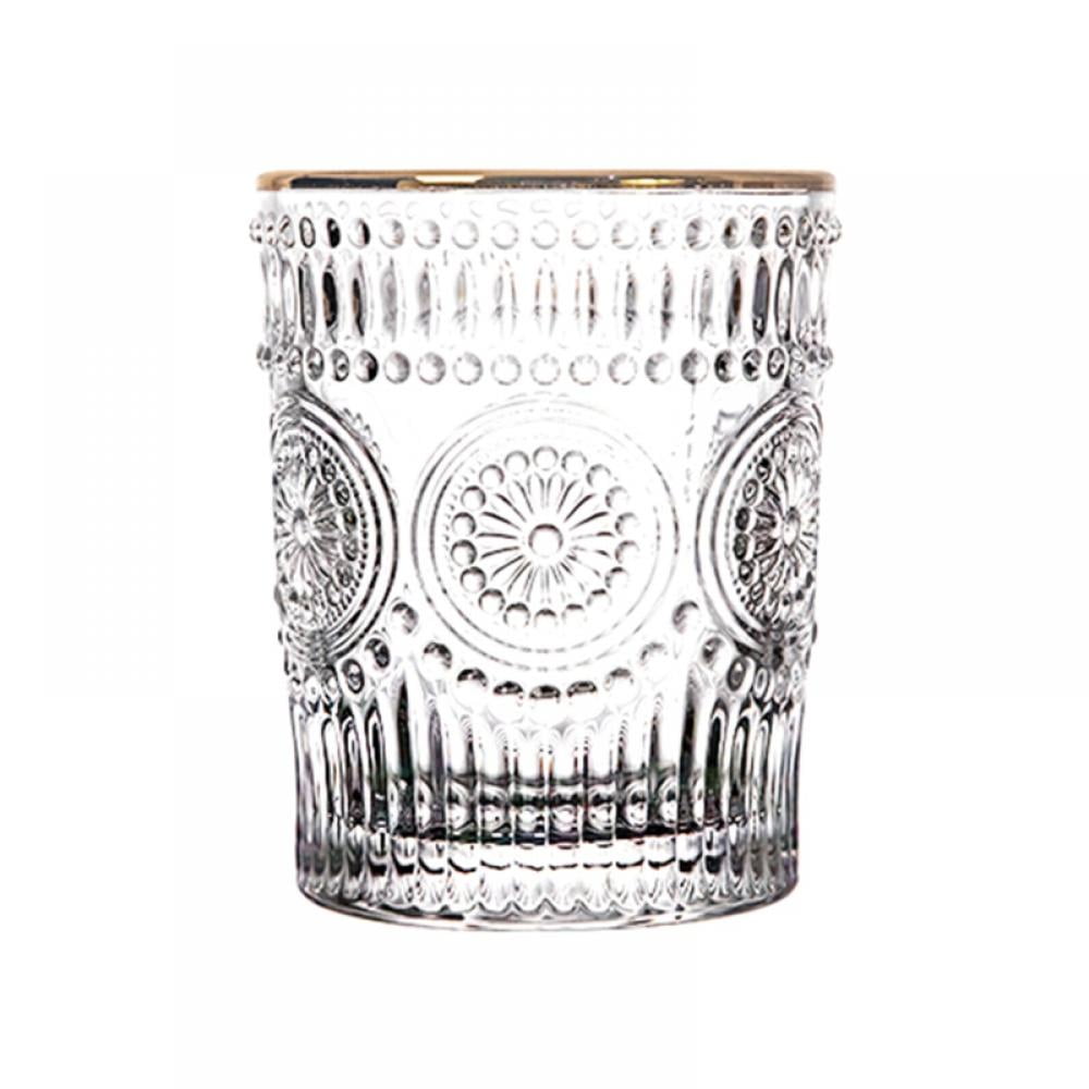 Romantic Water Glasses, Premium Drinking Glasses Tumblers, Vintage ...
