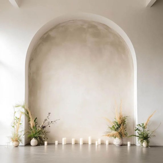 Romantic Wide Arch Wall Adult Birthday Wedding Maternity Art Portrait r ...