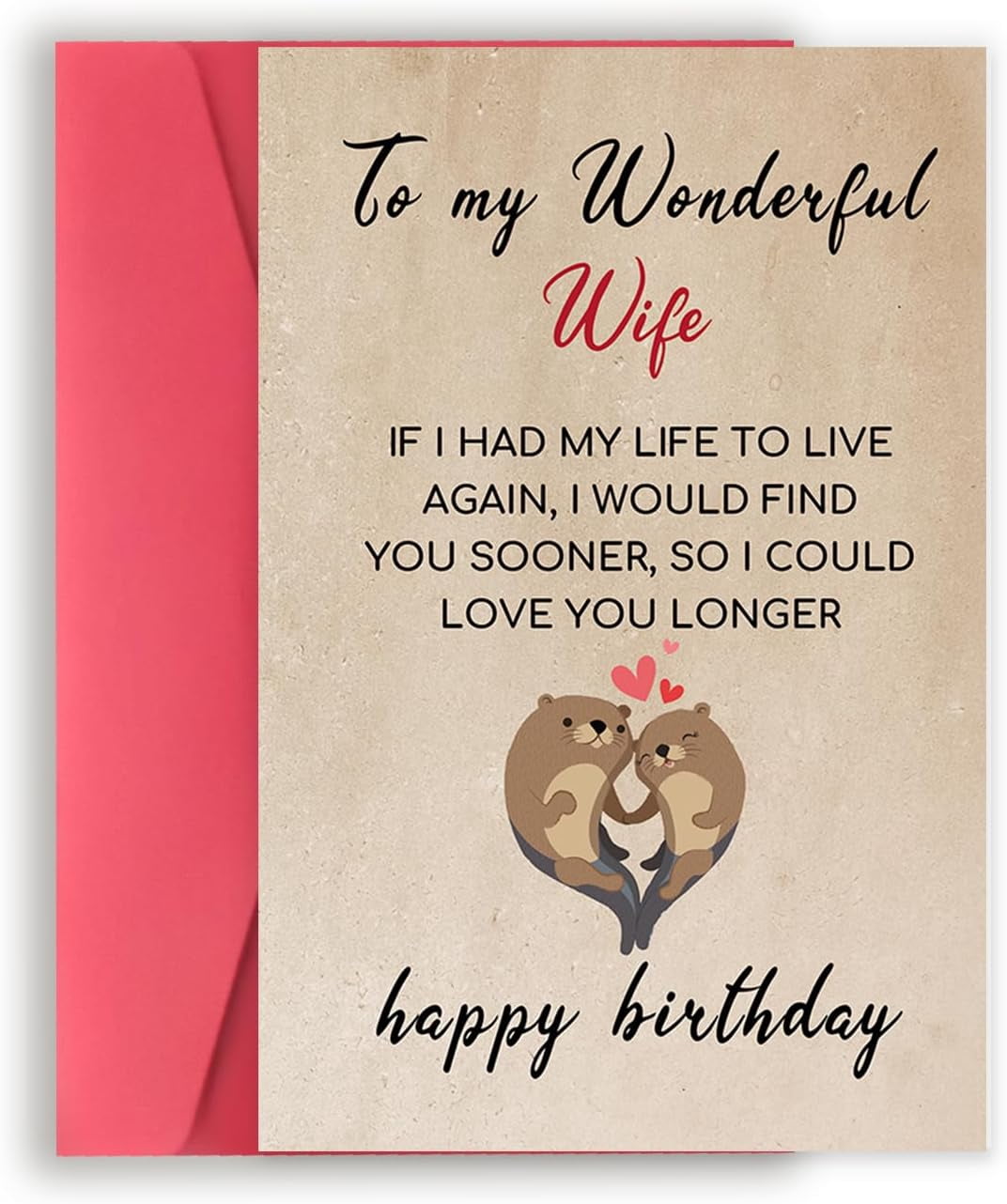 Romantic Wife Birthday Card Sweet Birthday Cards Ts For Wife