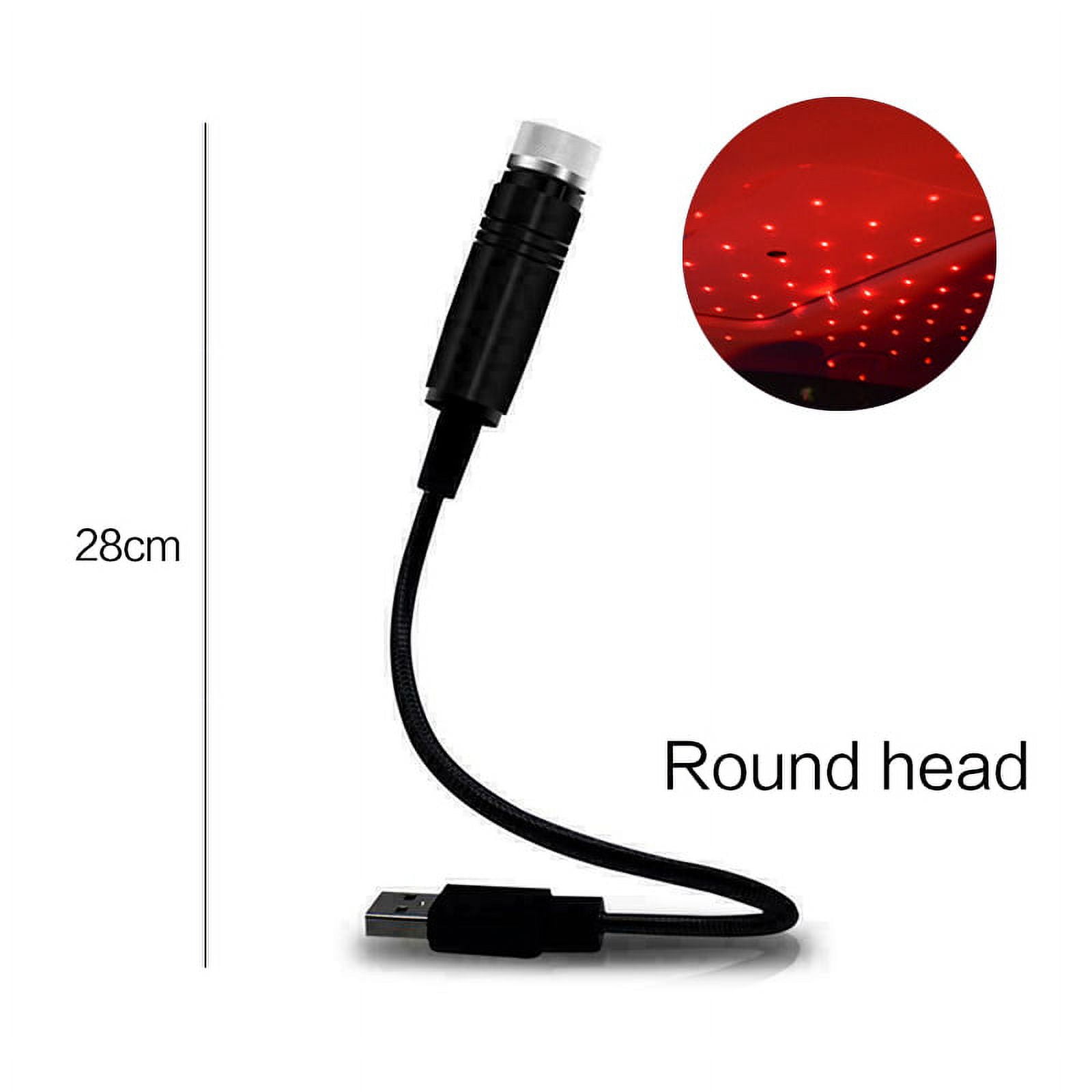 Romantic led car roof star night light projector atmosphere lamp galaxy ...