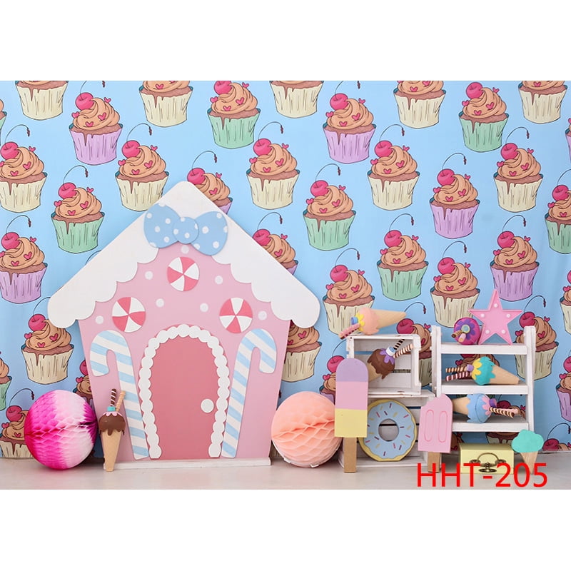 Romantic ration With Colorful Balloon Arch Bears Background Newborn ...