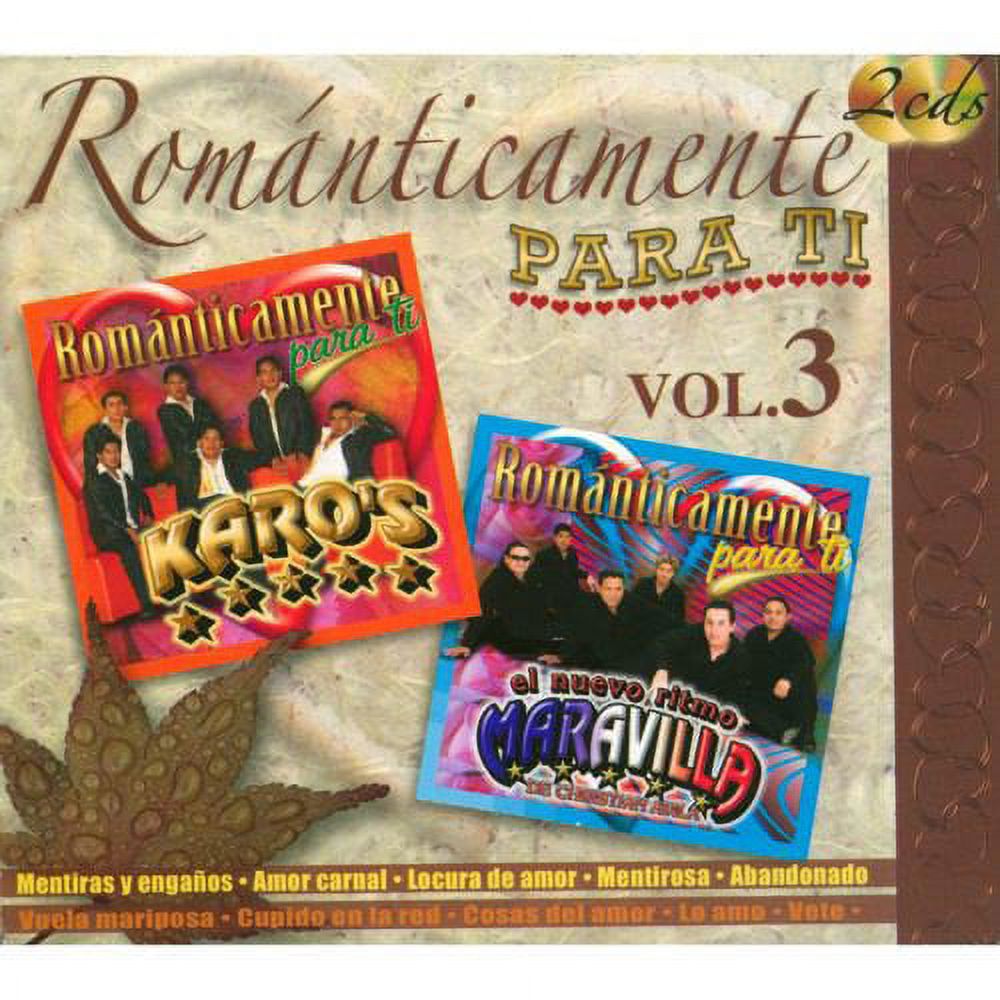 Pre-Owned Romanticamente Para Ti, Vol.3 (2CD) (Digi-Pak) - Walmart.com