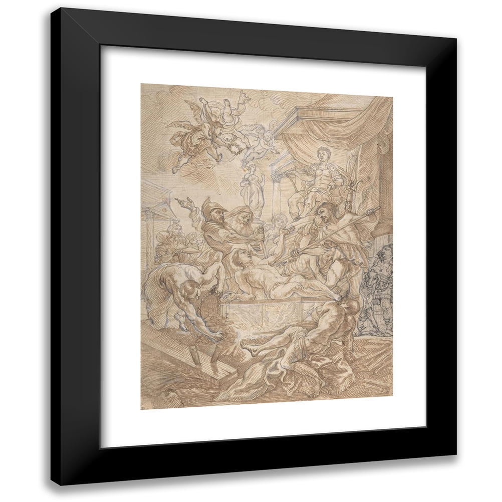 Rombout Eynhoudts 15x18 Black Modern Framed Museum Art Print Titled ...