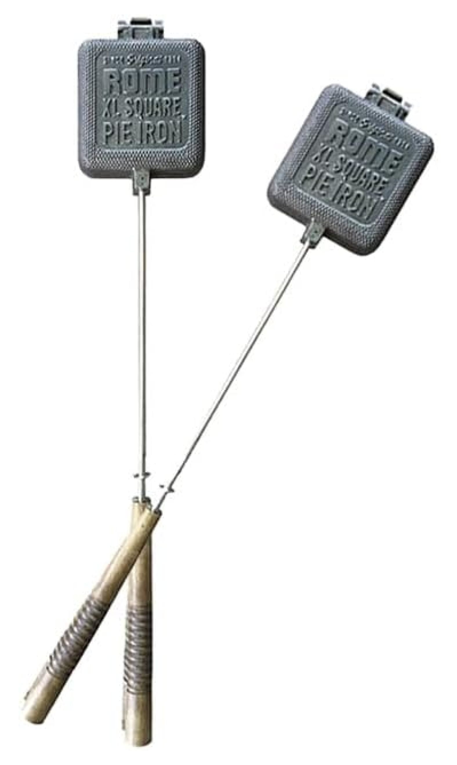 Rome Cast Iron Extra Large Square Pie Irons, Pack of 2 - Walmart ...