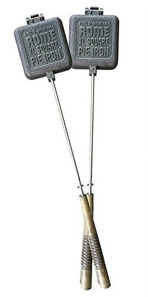 Rome Cast Iron Extra Large Square Pie Irons, Pack of 2 - Walmart.com