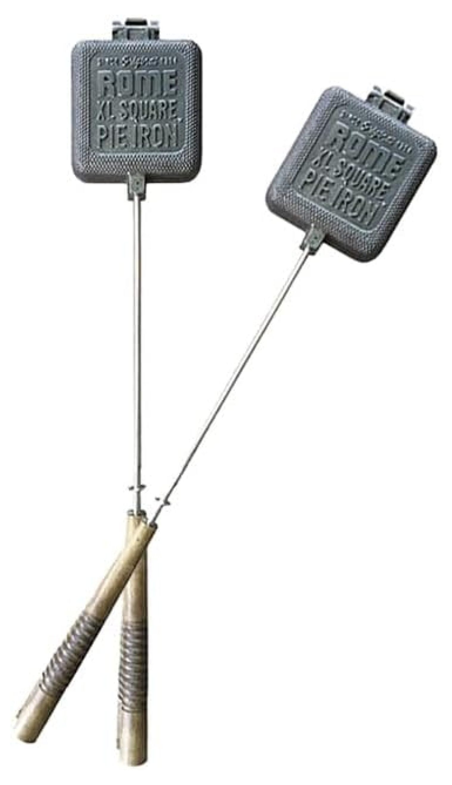 Rome Cast Iron Extra Large Square Pie Irons, Pack of 2 - Walmart.com