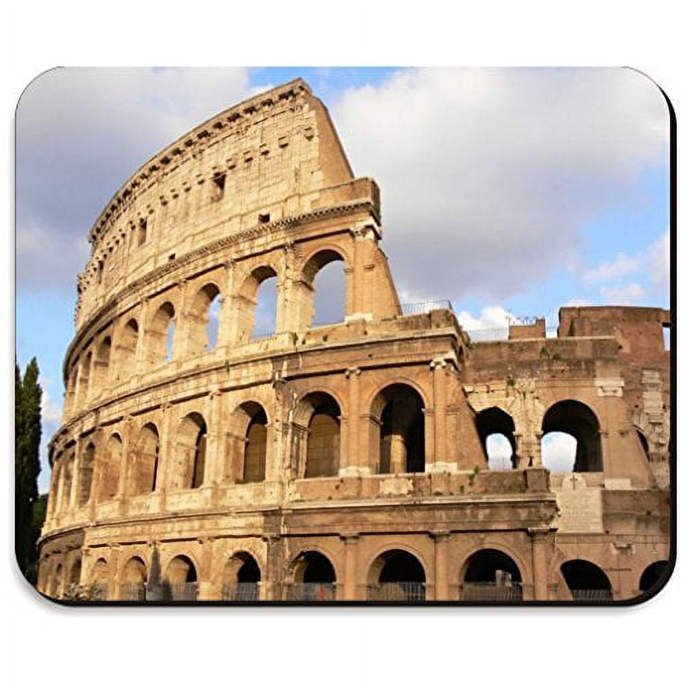 Rome Coliseum Mousepad of Italy, 8x10 Inch Rubber Italian Mousepad of ...