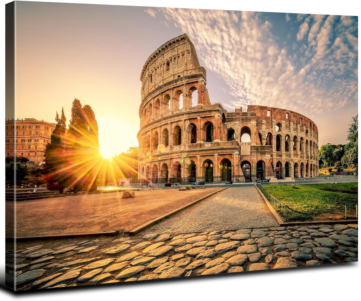 Rome Colosseum Wall Art Italy Abstract Building Wall Decor Europe ...