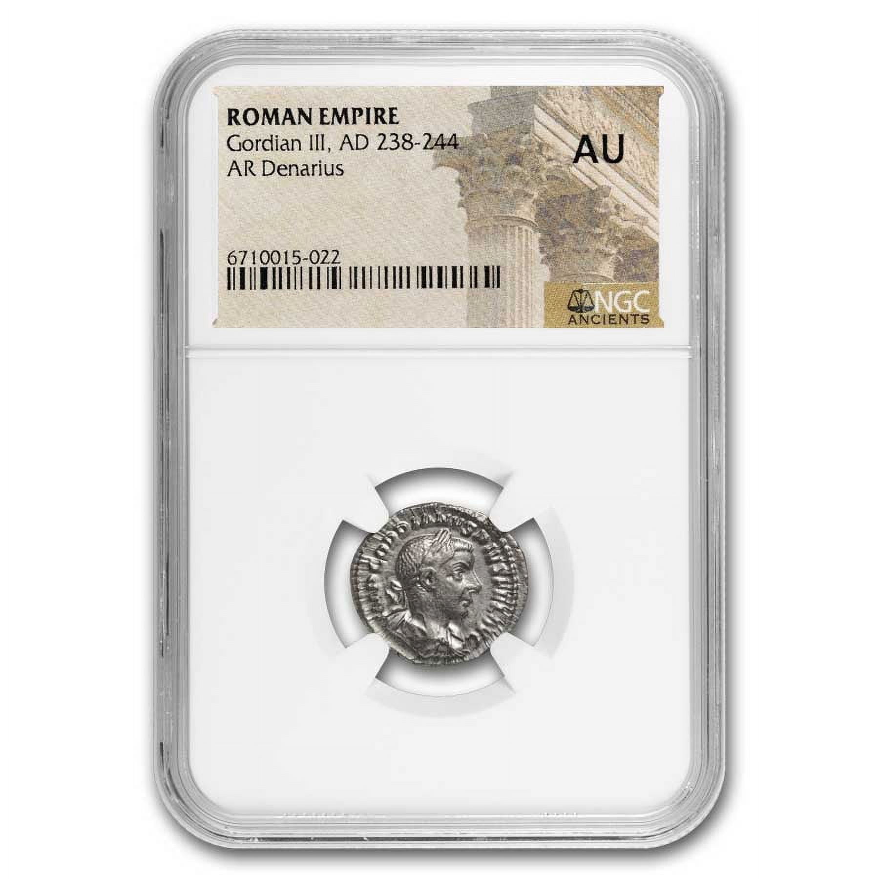 Rome Dbl Denarius Gordian III 238-244 AD AU NGC (Random Coin) - Walmart.com