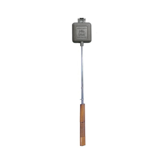Rome Industries Square Pie Iron, Cast Iron, Outdoor Cooking Tool ...
