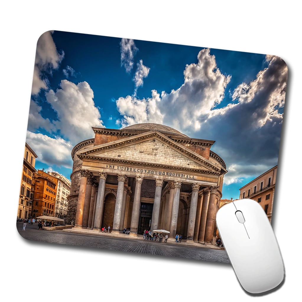Rome Italy Pantheon Travel History Mouse Pad Low Profile Gaming Mat ...